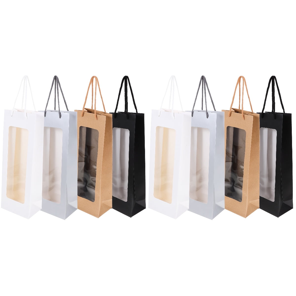 Portable Wine Packaging Bag Bottle Gift Bags with Handles Shopping 8 ...