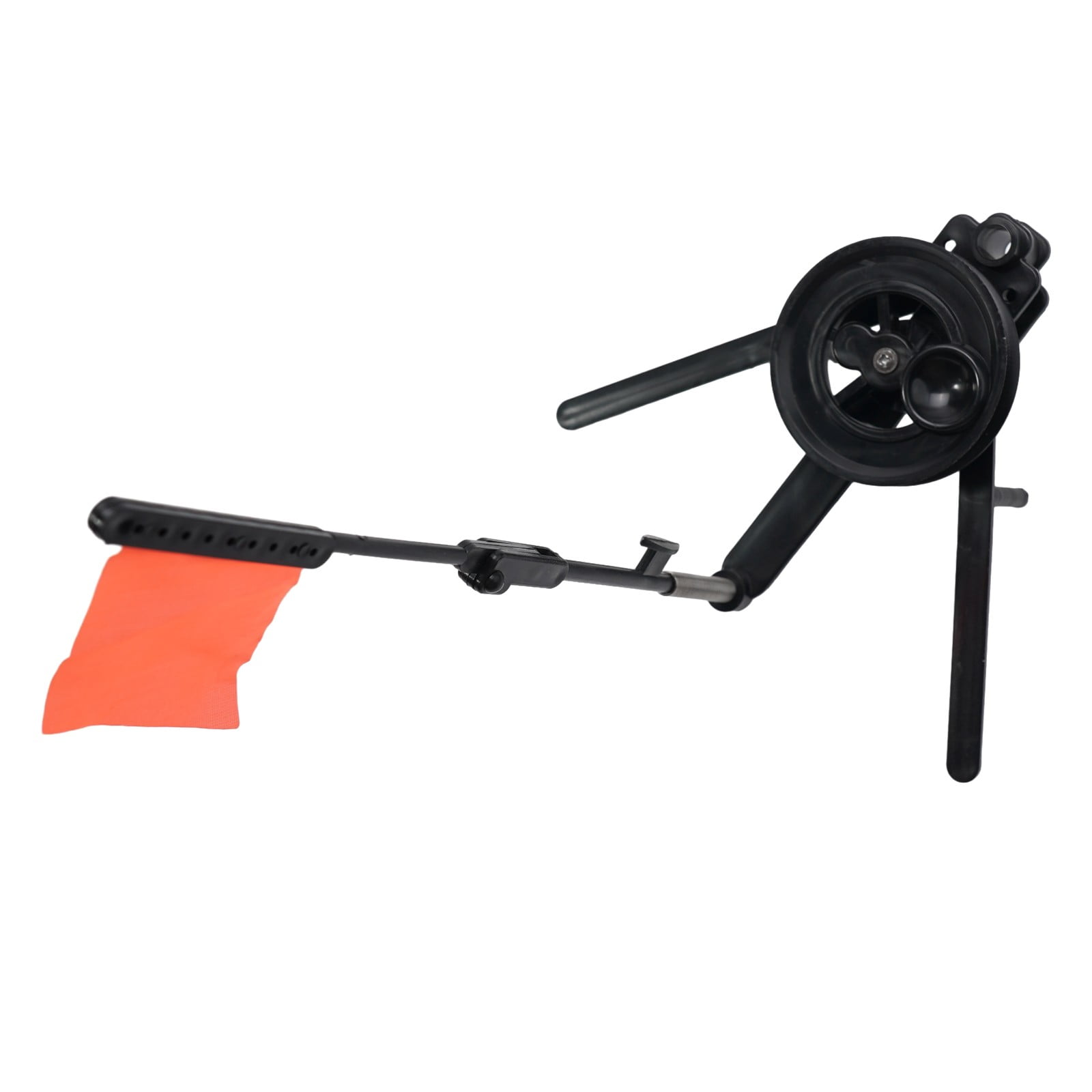 Portable Winter Ice Fishing Rod Tip Up With Flag Marker Pole Indicator ...