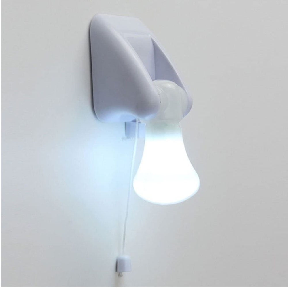 Portable Wire Led Bulb Small Cabinet Lamp Night Light Battery Operated ...