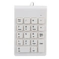 Portable Wired 18-Key Numeric Keypad Keyboard Extensions For Financial ...