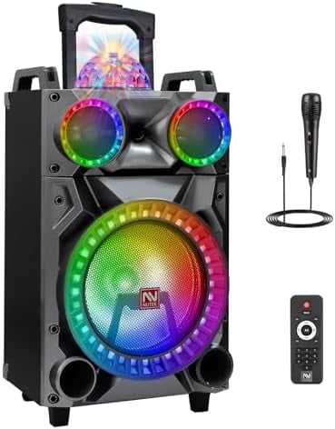 Portable Wireless Bluetooth Hi-Fi Speaker with 12" Subwoofer - PA ...