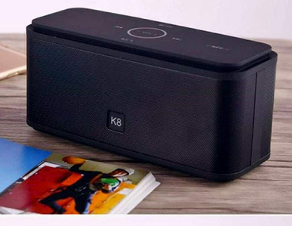 Portable Wireless Bluetooth Music Player Speakers. Rechargeable Stereo ...