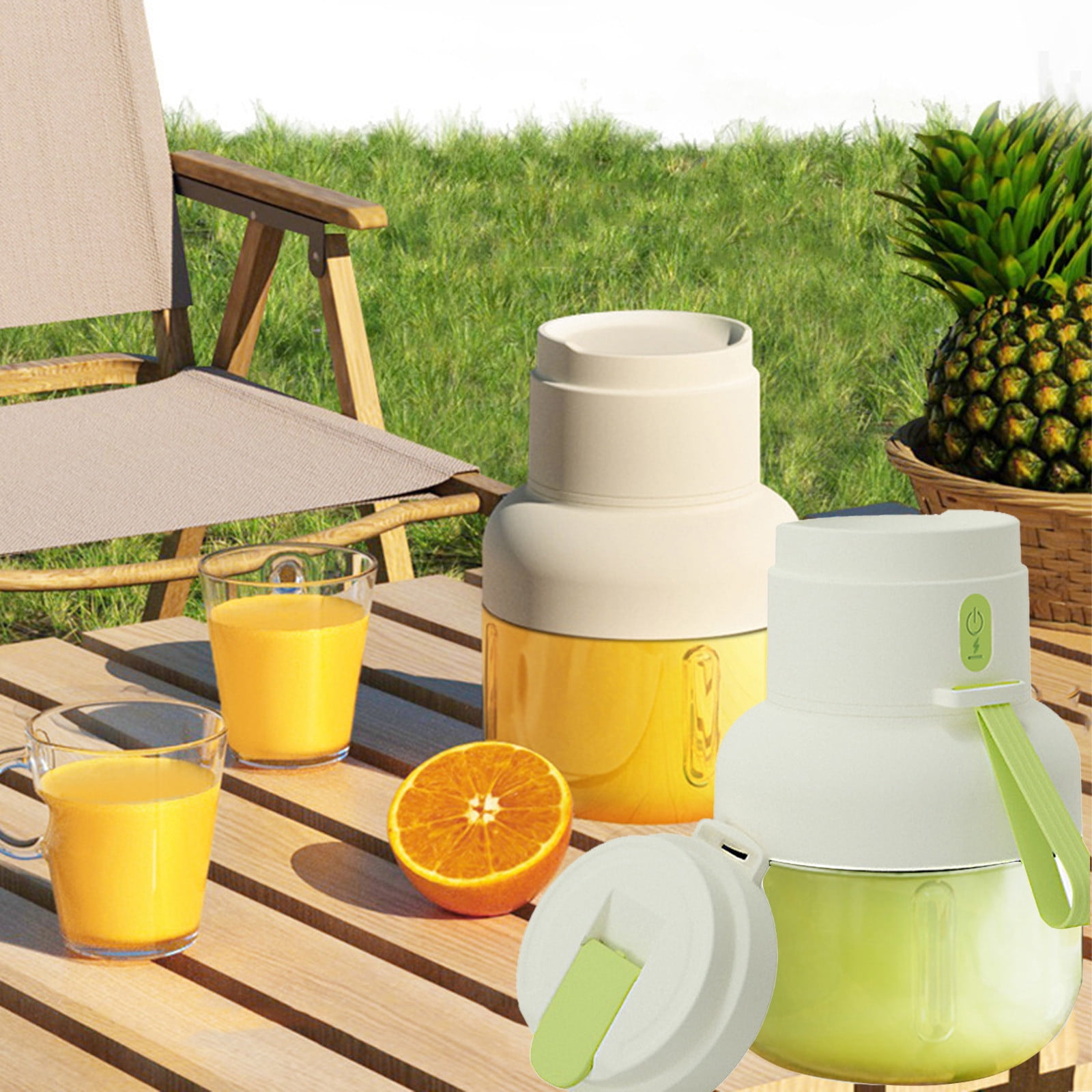 Portable Wireless Juicer Cup 850ML | High-Powered Ice Crusher & Fruit ...