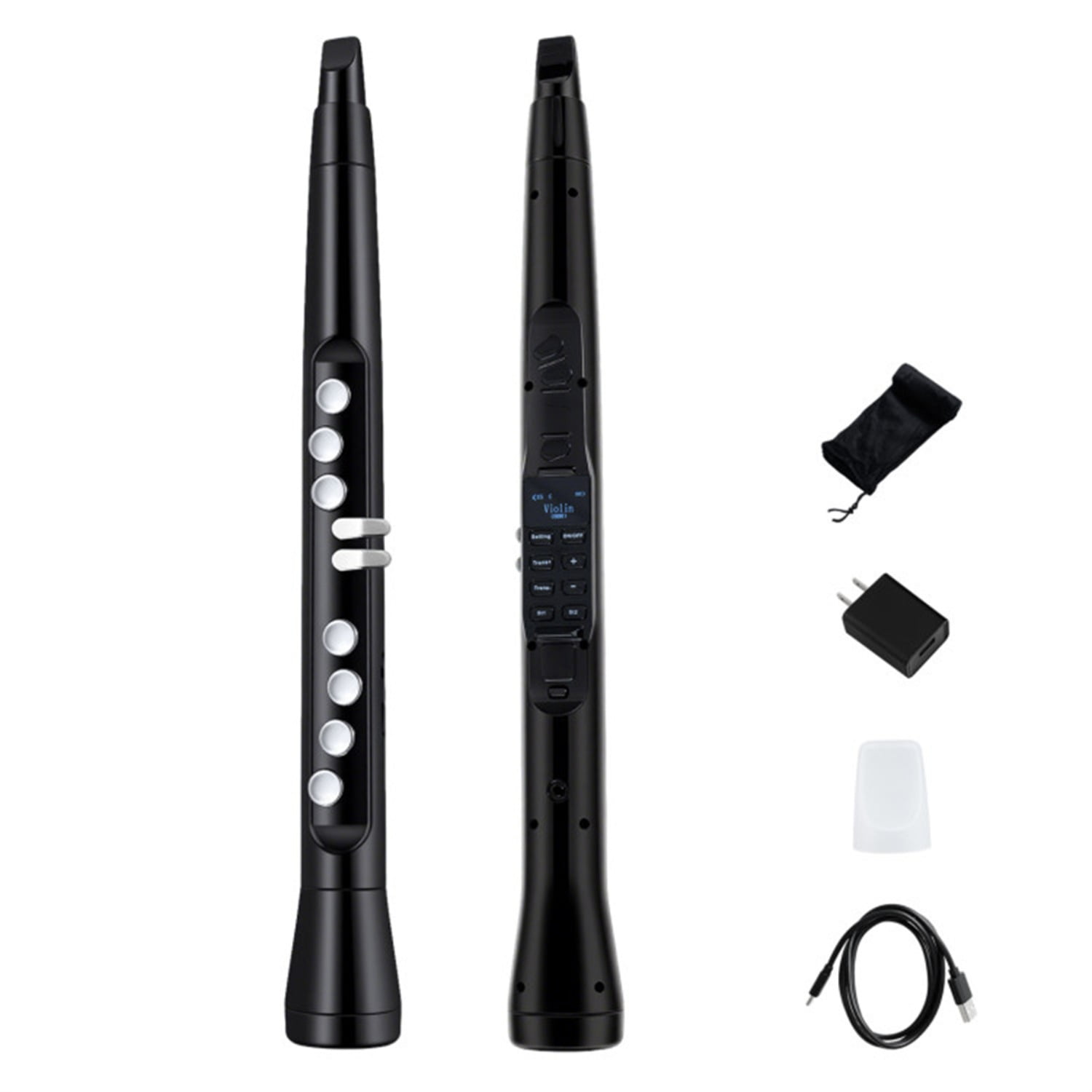 Portable Wireless MIDI Electronic Saxophone - 100 Tones, 3W Hi-Fi ...
