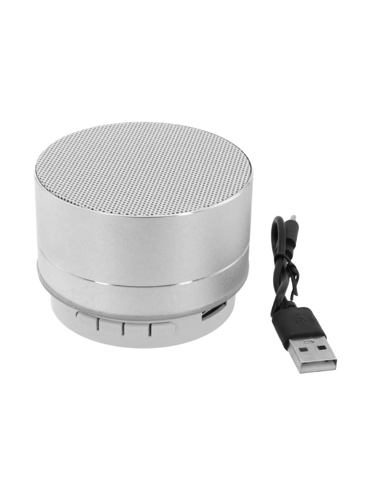 Portable Wireless Outdoor Speaker with Built-in Radio, Compact Aluminum ...