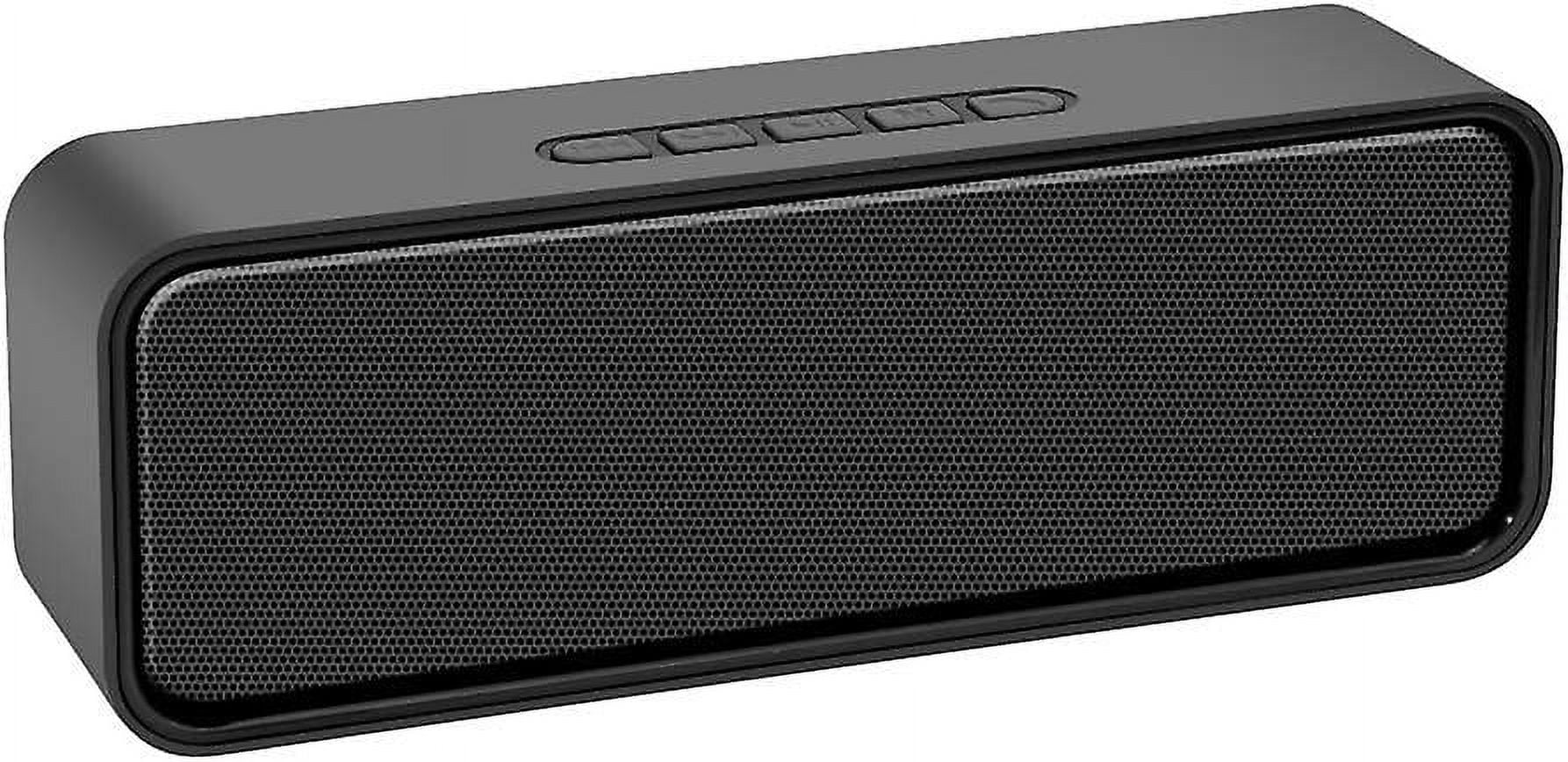 Portable Wireless Speaker (black), Bluetooth 5.0 With 3d Stereo Hifi Bass, 1500 Mah Battery, 12 ...