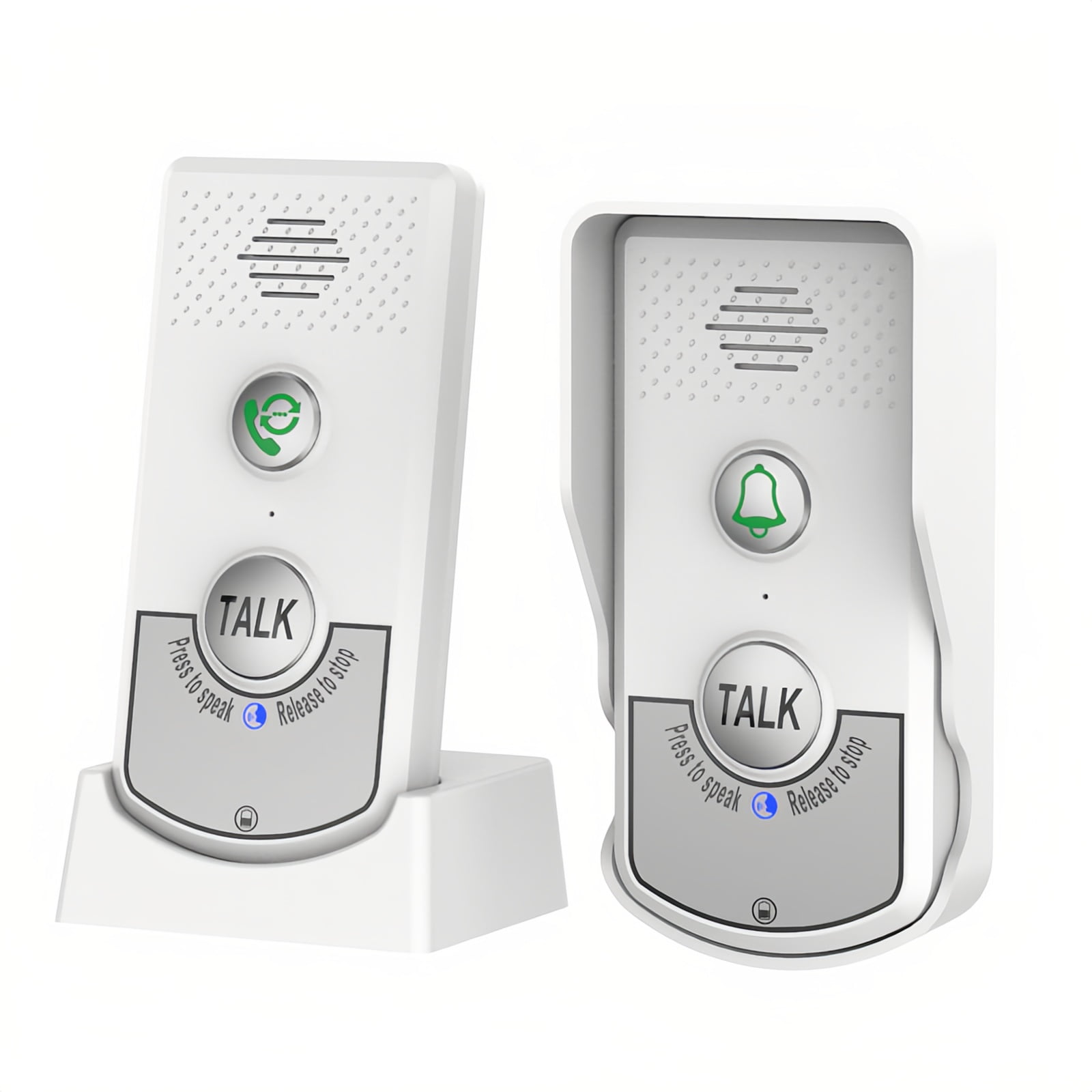 Portable Wireless Voice Intercom Doorbell Two-way Communication DSV ...