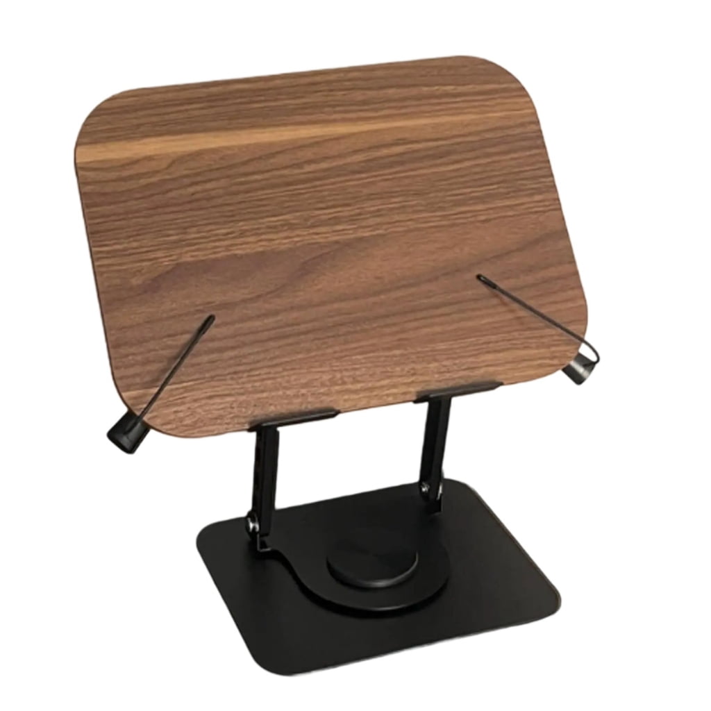 Portable Wood Tablet Holder Adjustables Height Reading Stand For Home ...