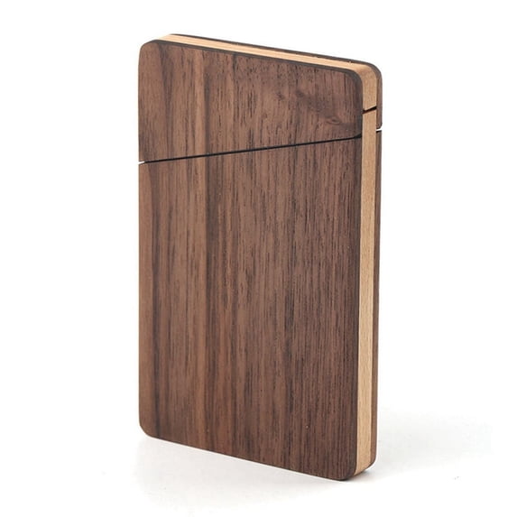 Portable Wooden Business Card Box Business Gifts Business Card Holder ...