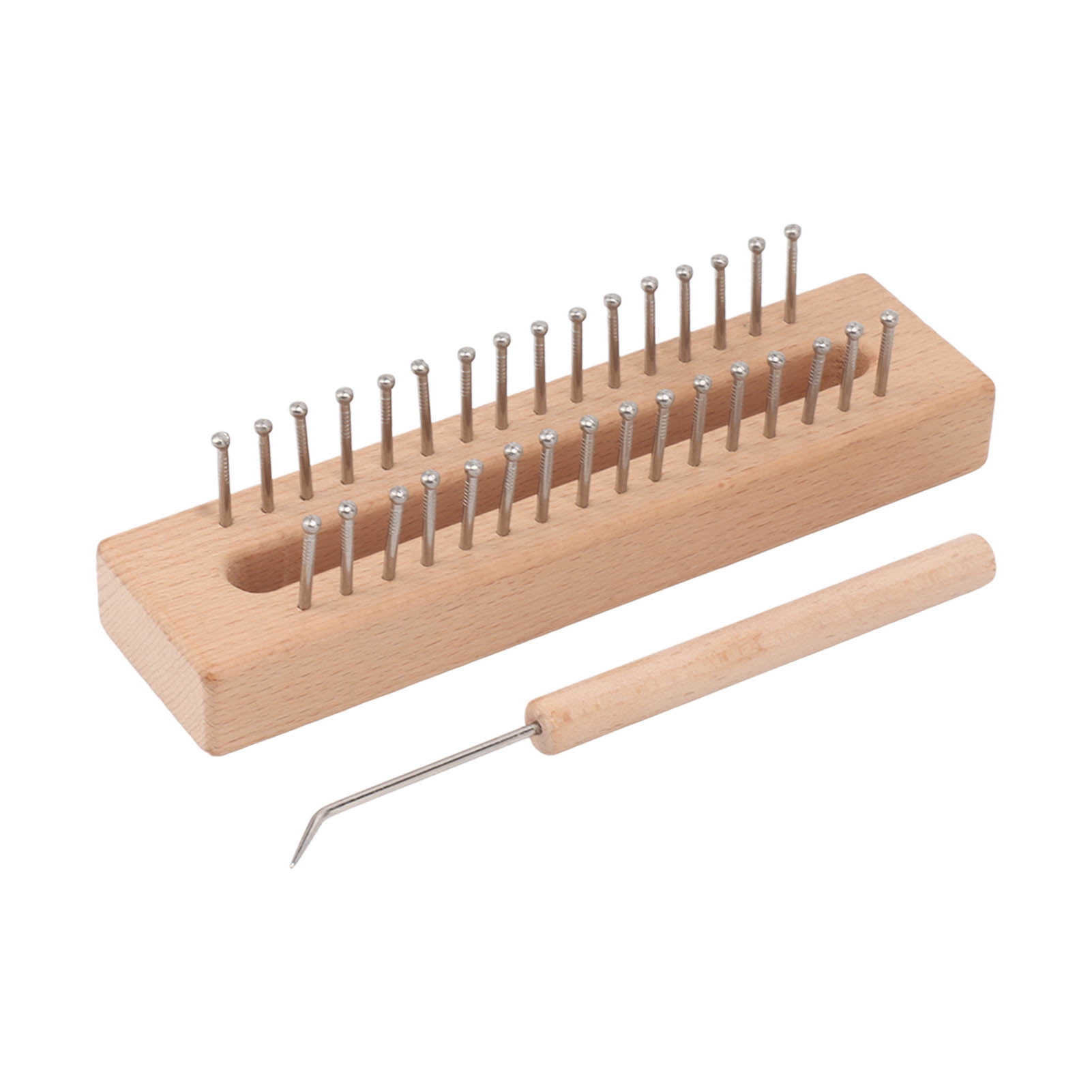 Portable Wooden Loom With Single Knit Capability, Heirloom Quality ...