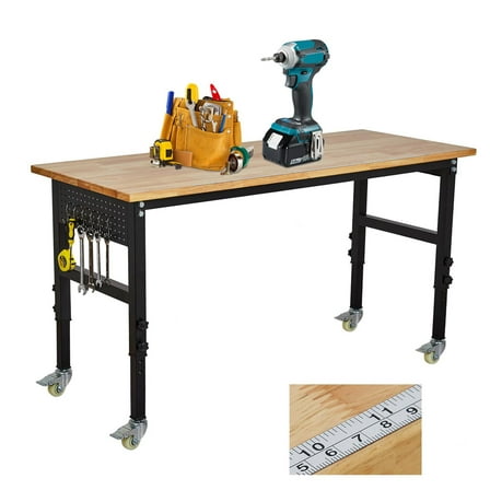 Pony Portable Folding Work Table, 2-in-1 as Sawhorse & Workbench, Load ...