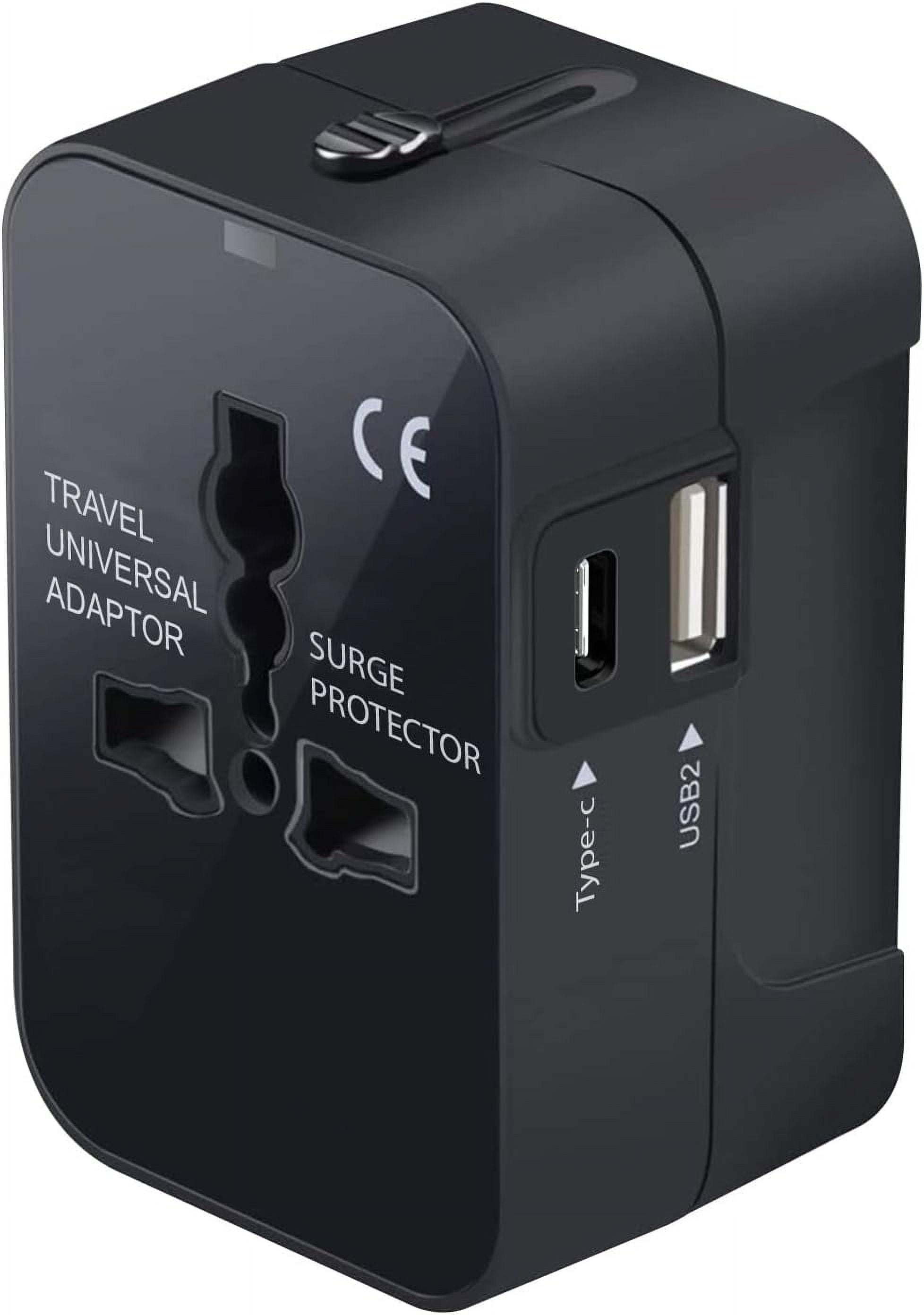 Portable Worldwide Universal Power Adapter Converter All in One ...