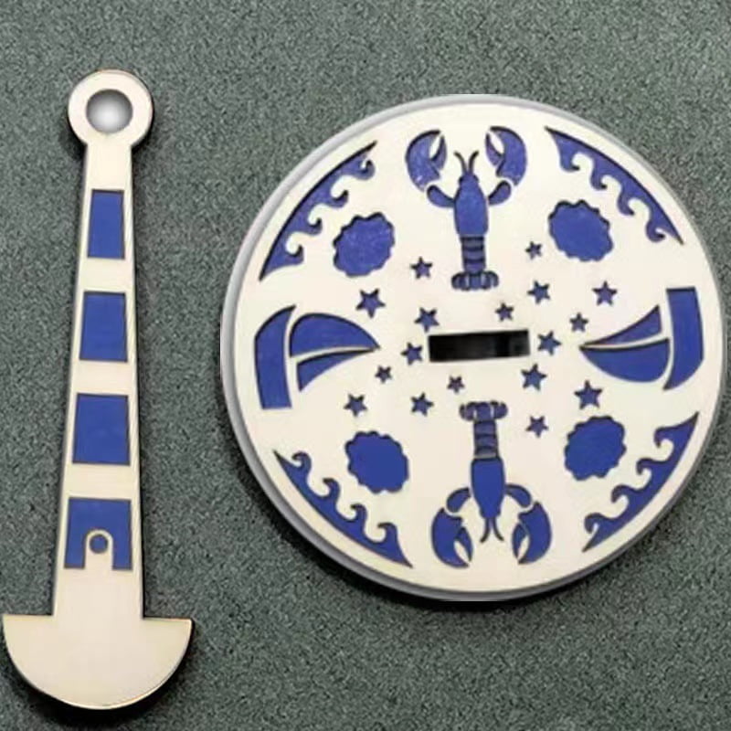 Portable Wrist Yarn Holder- Mini Yarn Minder, Wooden Twirling Mechanism ...