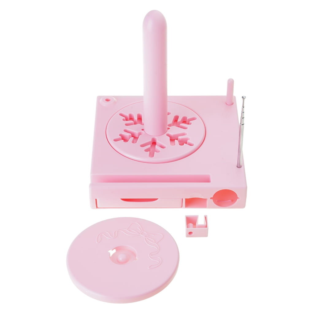 Portable Yarn Holder Thread Spool Stand with Phone Stand and Sliding ...