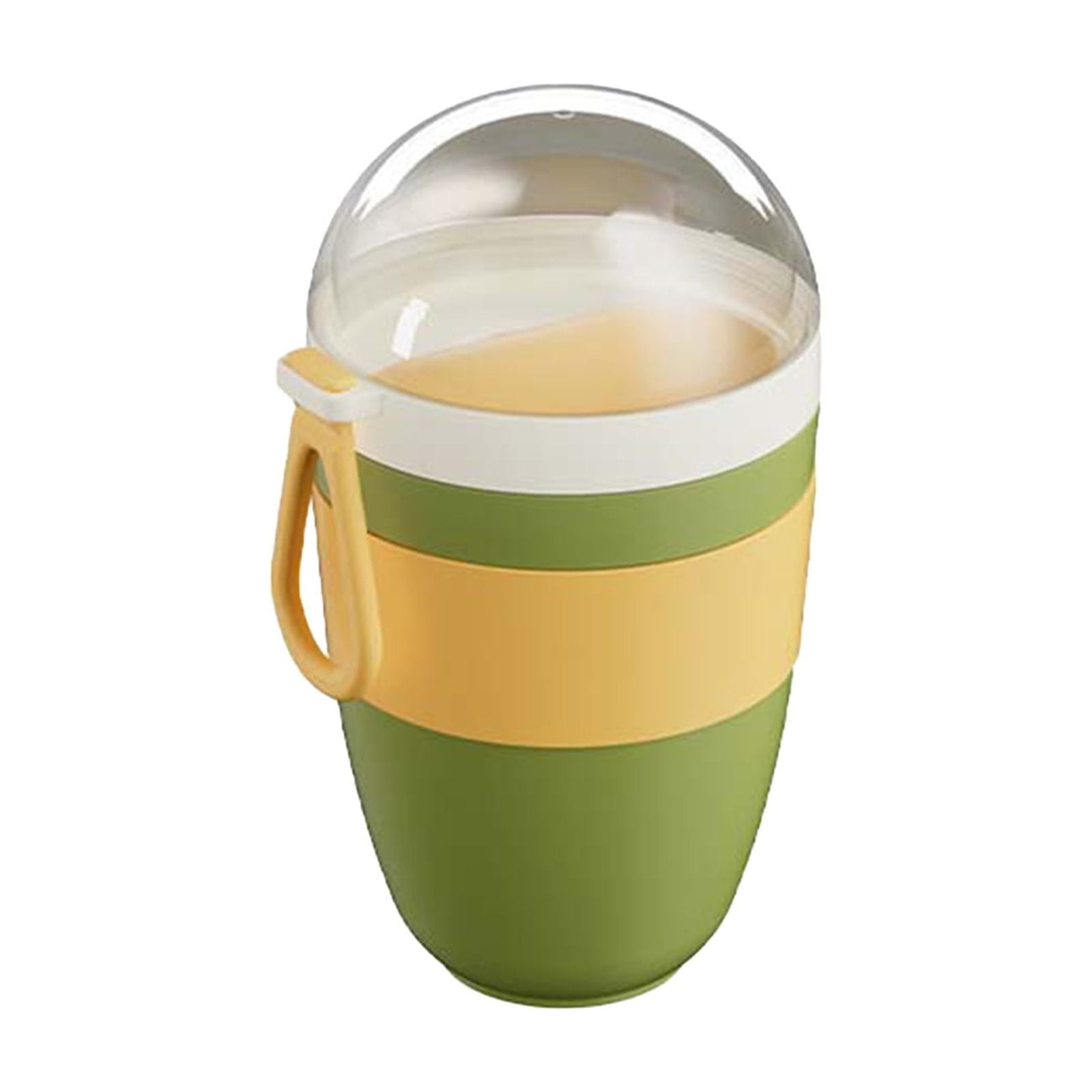 Portable Yogurt Cup, Insulated Travel Cup, Secure Lid, Stainless Steel ...