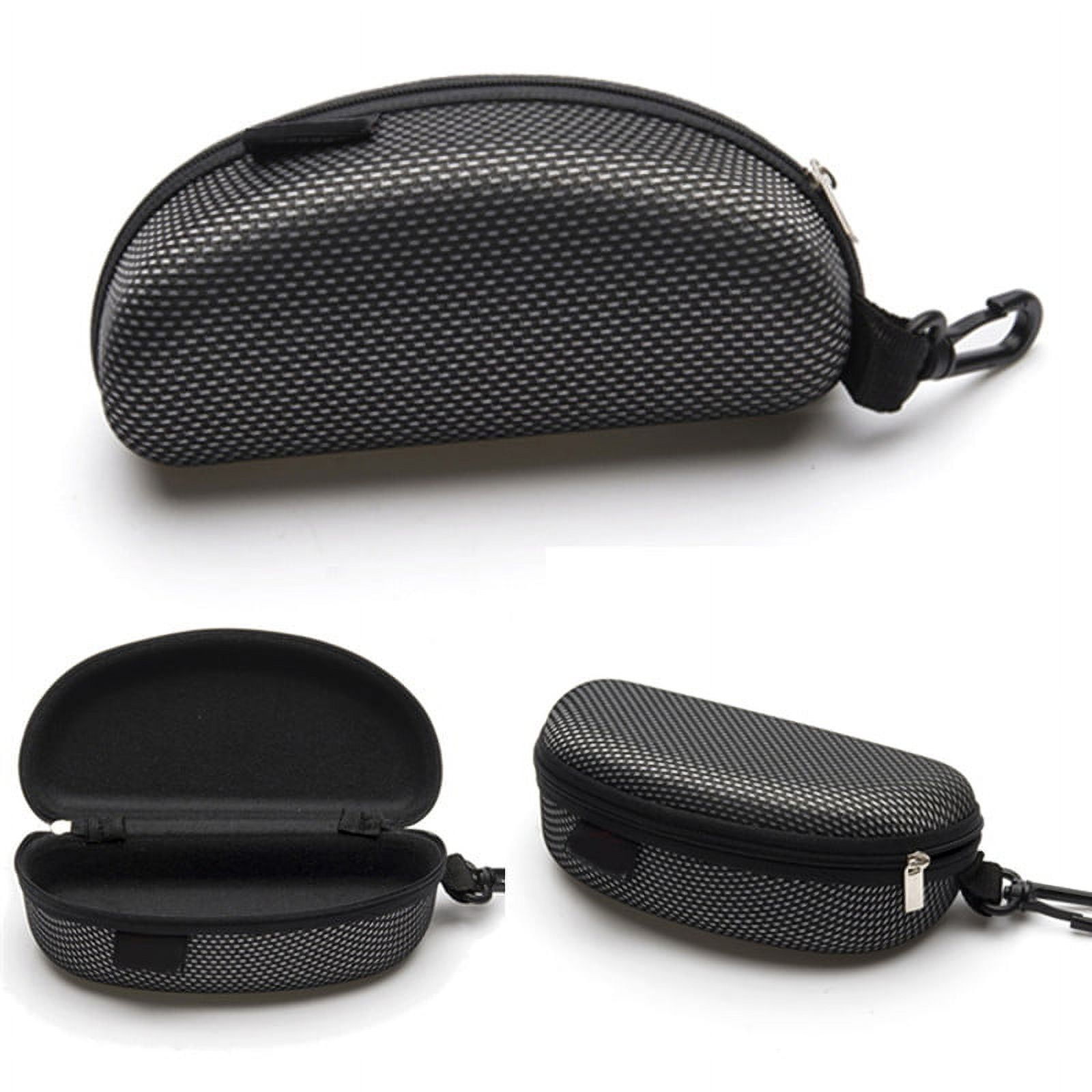 Portable Zipper Eye Glasses Case Sglasses Hard Case Hold..new Protector ...