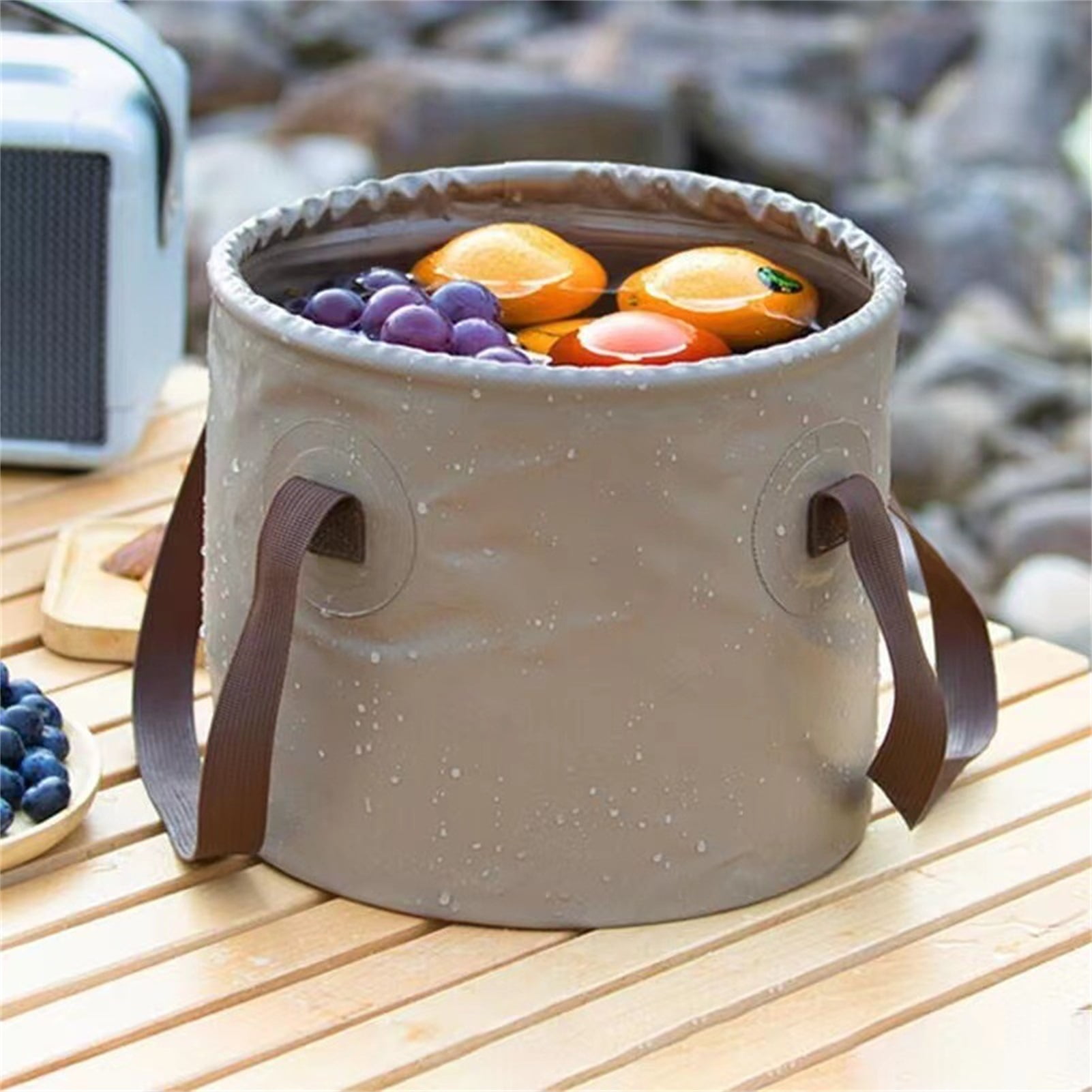 Portable and High-Temperature Resistant Collapsible Bucket ...