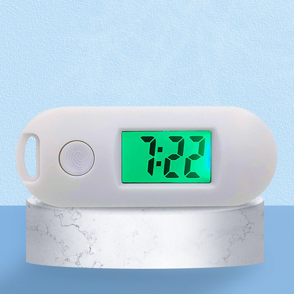 Portable and stylish keychain watch for students displays time and date ...