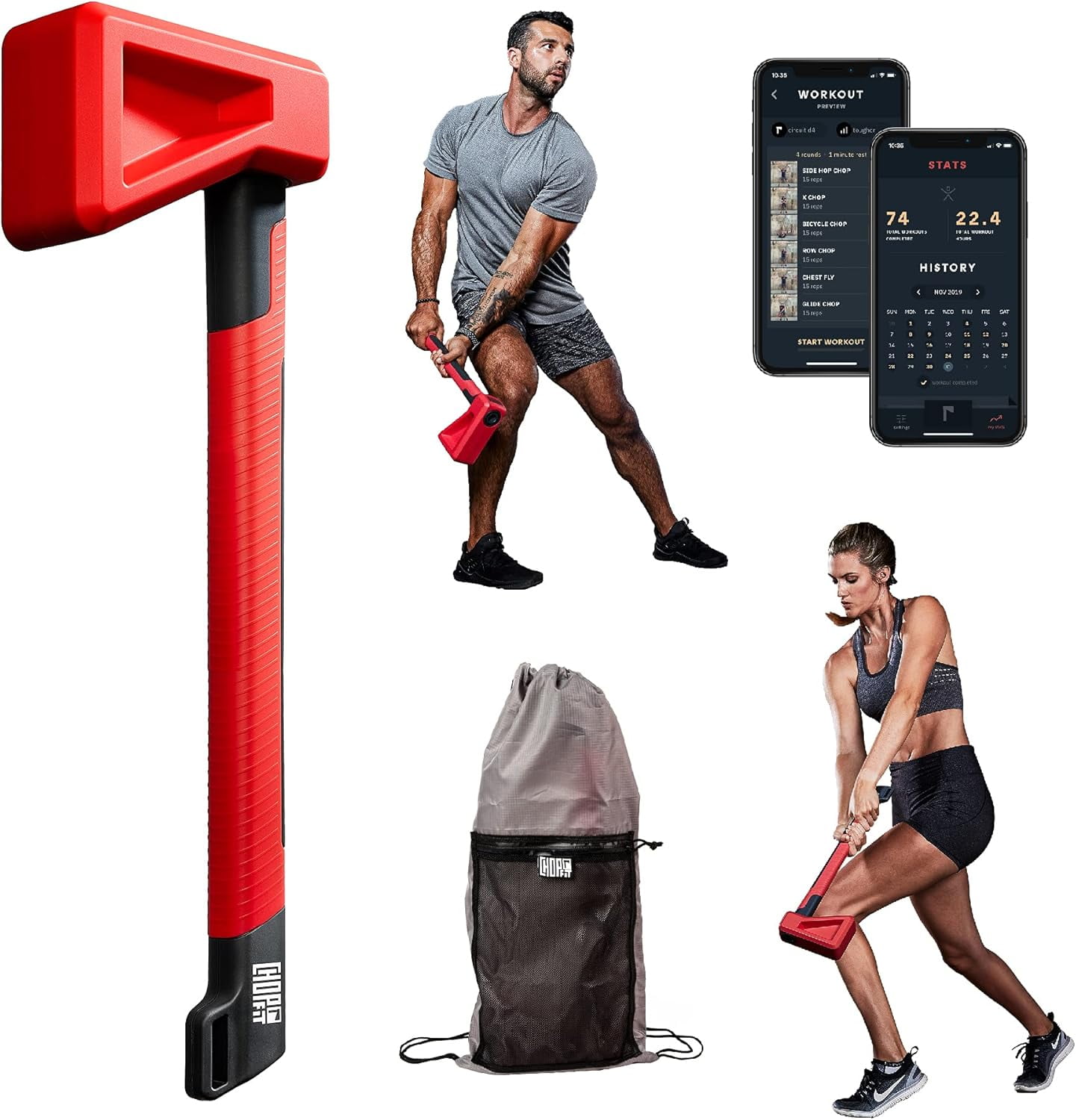 Portable at Home Gym Workout Equipment, Strength Training Home Exercise ...