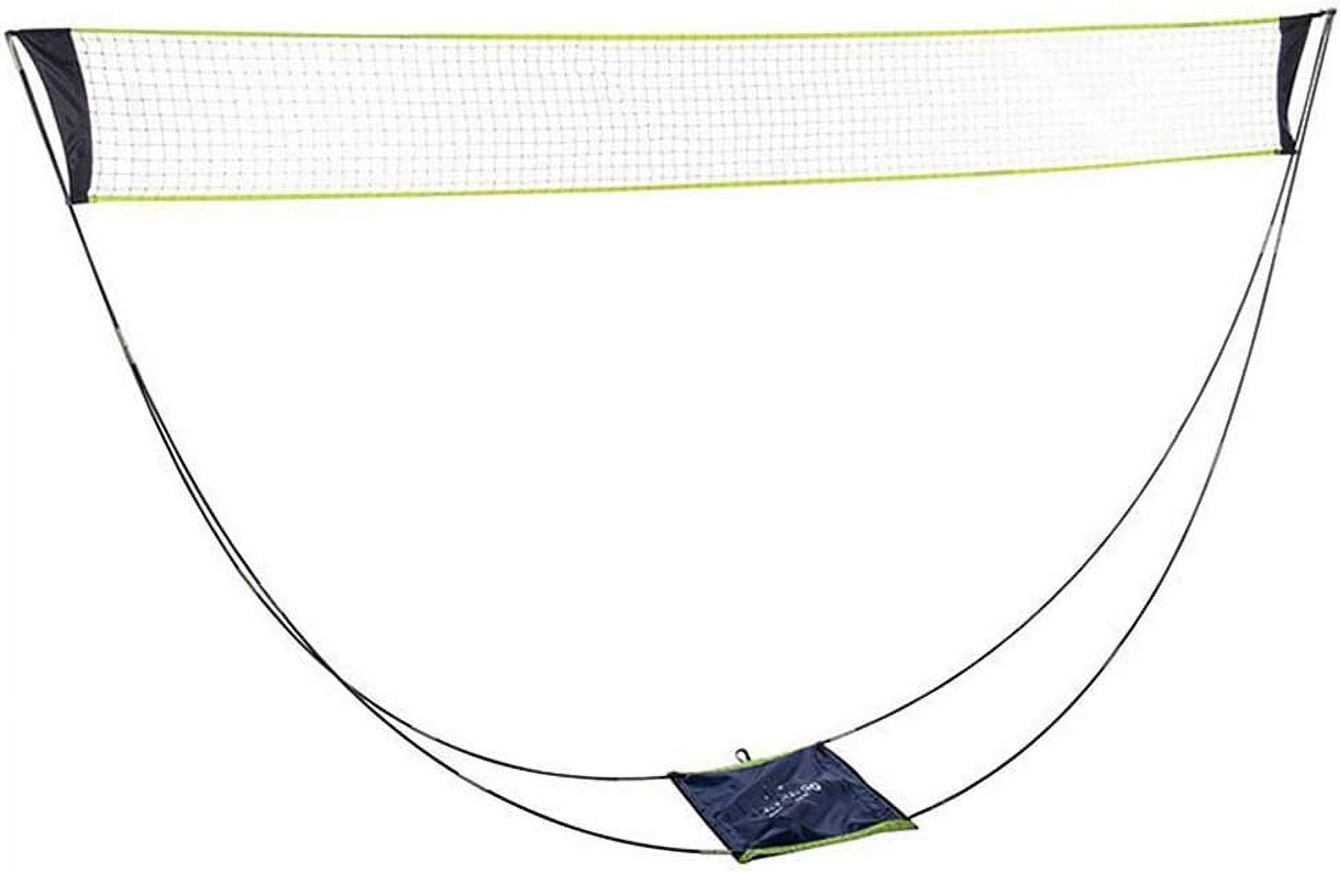 Portable badminton net, foldable for volleyball, tennis, badminton, easy installation for ...