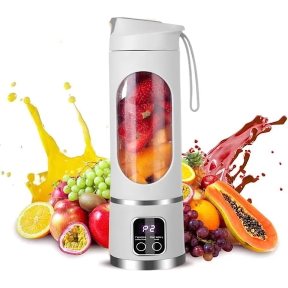 Portable blender,USB-C recharable,Personal compact travel juicer ...