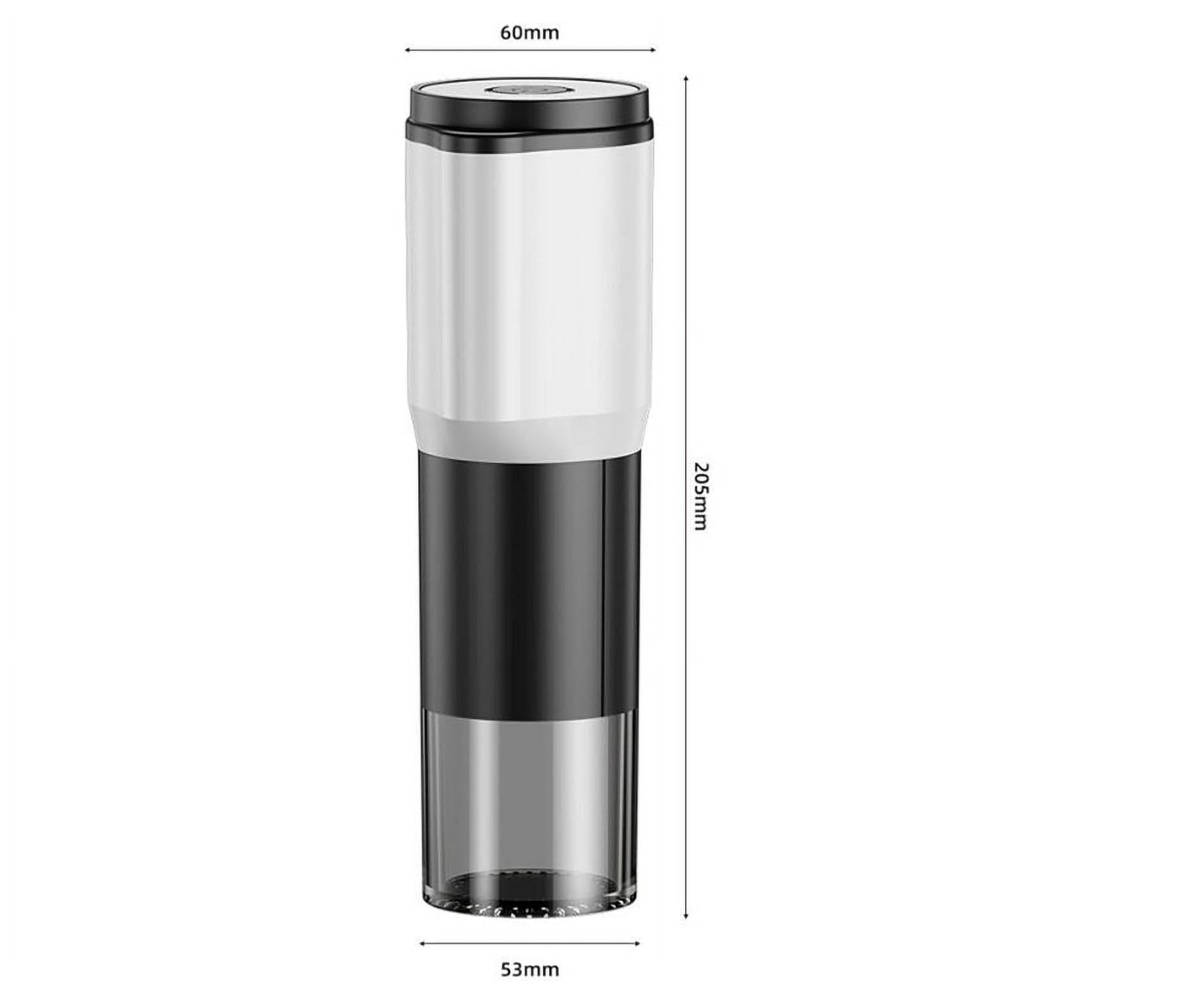 Portable coffee bean grinder electric coffee grinder adjustable coarse ...