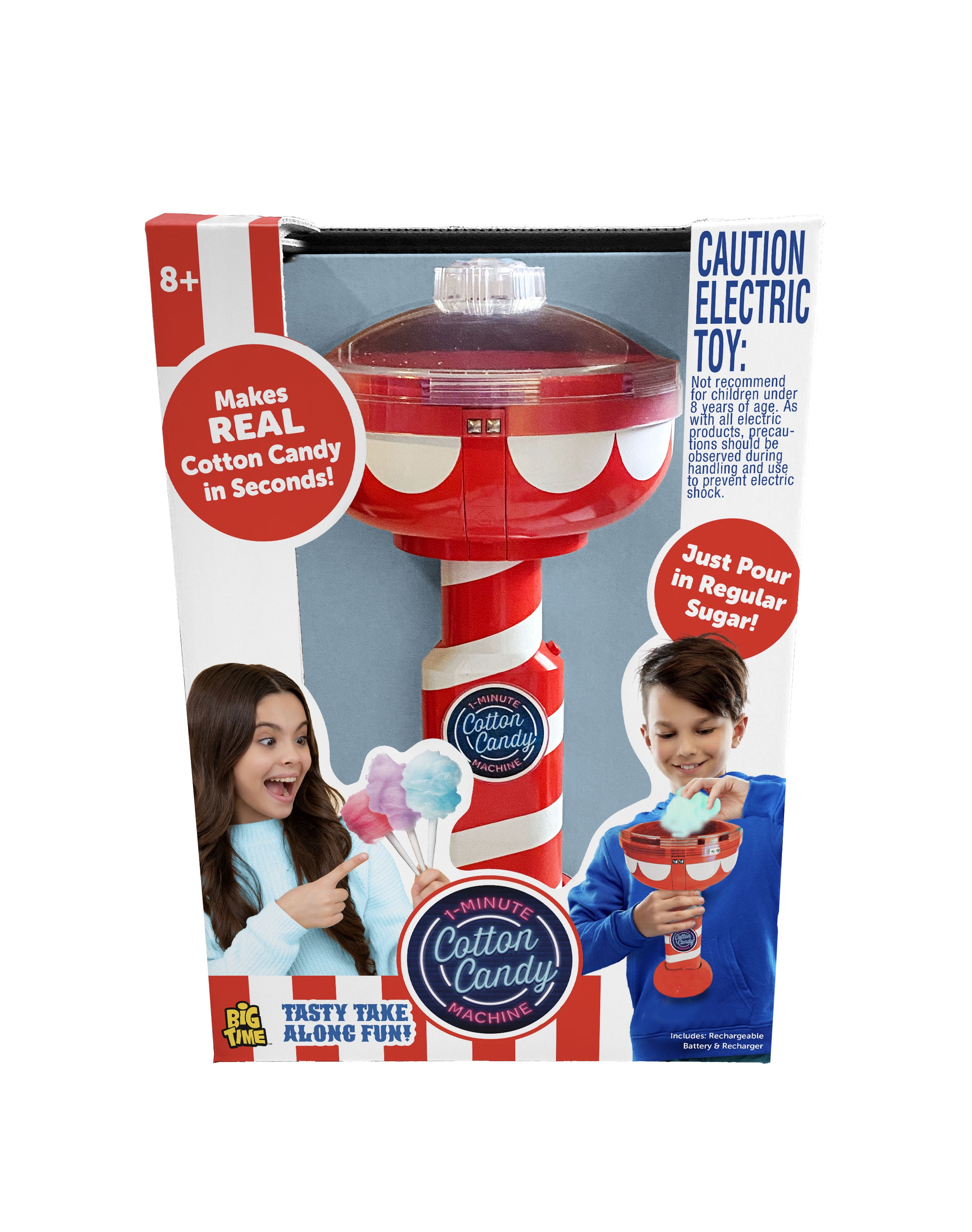 Big Time Toys Portable Cotton Candy Machine with 500W Motor - Walmart.com