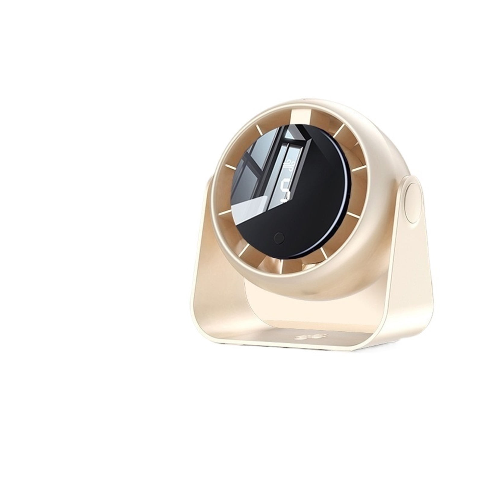 Portable fan 5-speed Digital Mini Electric Fan Desktop Dormitory USB ...