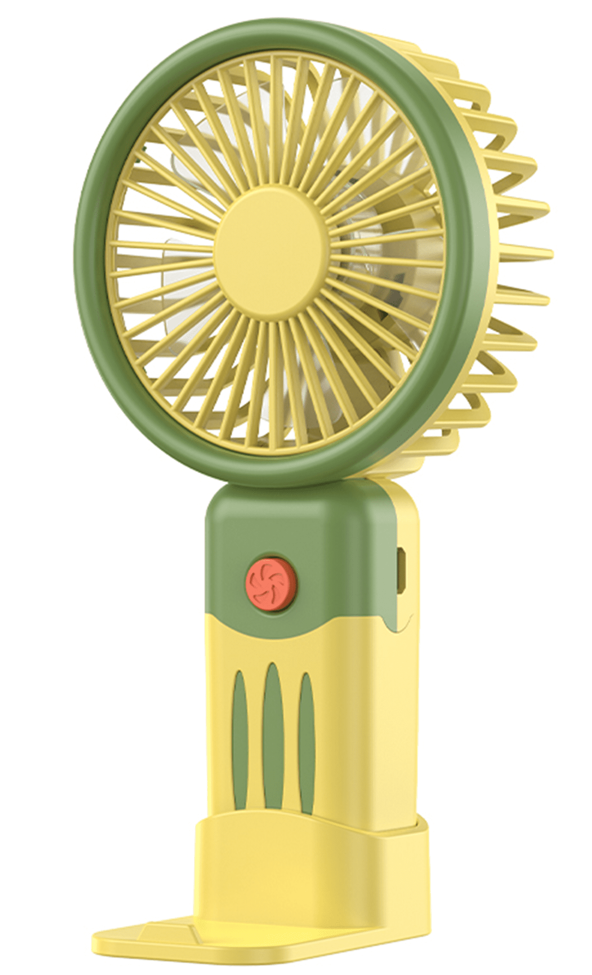 Portable fan, Mini Handheld Fan with 3 Speed Adjustable, Small Desk Fan ...