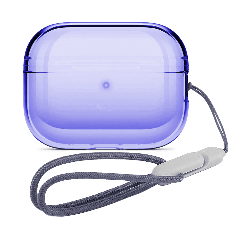 Portable for AirPods Pro2 Protected Case Case Case, Black Blue for ...