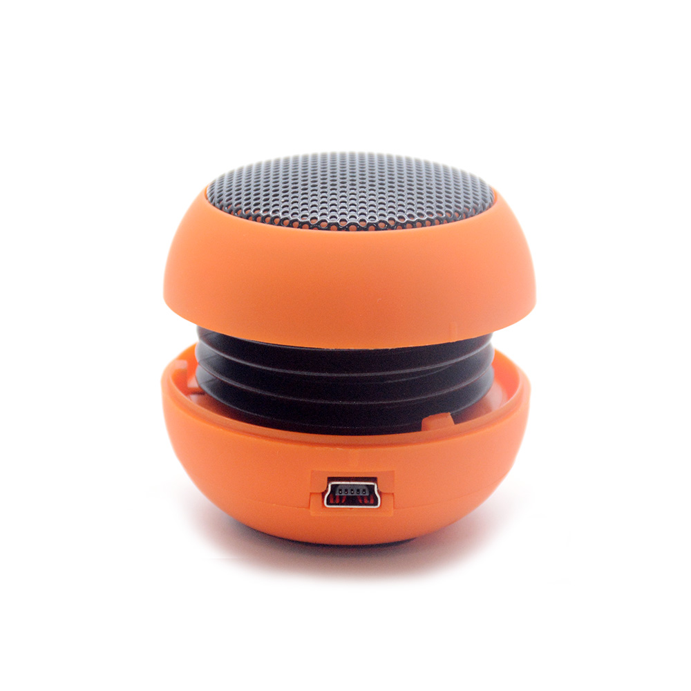 Portable hamburger mini speaker mp3 music loudspeaker player outdoor 3 ...