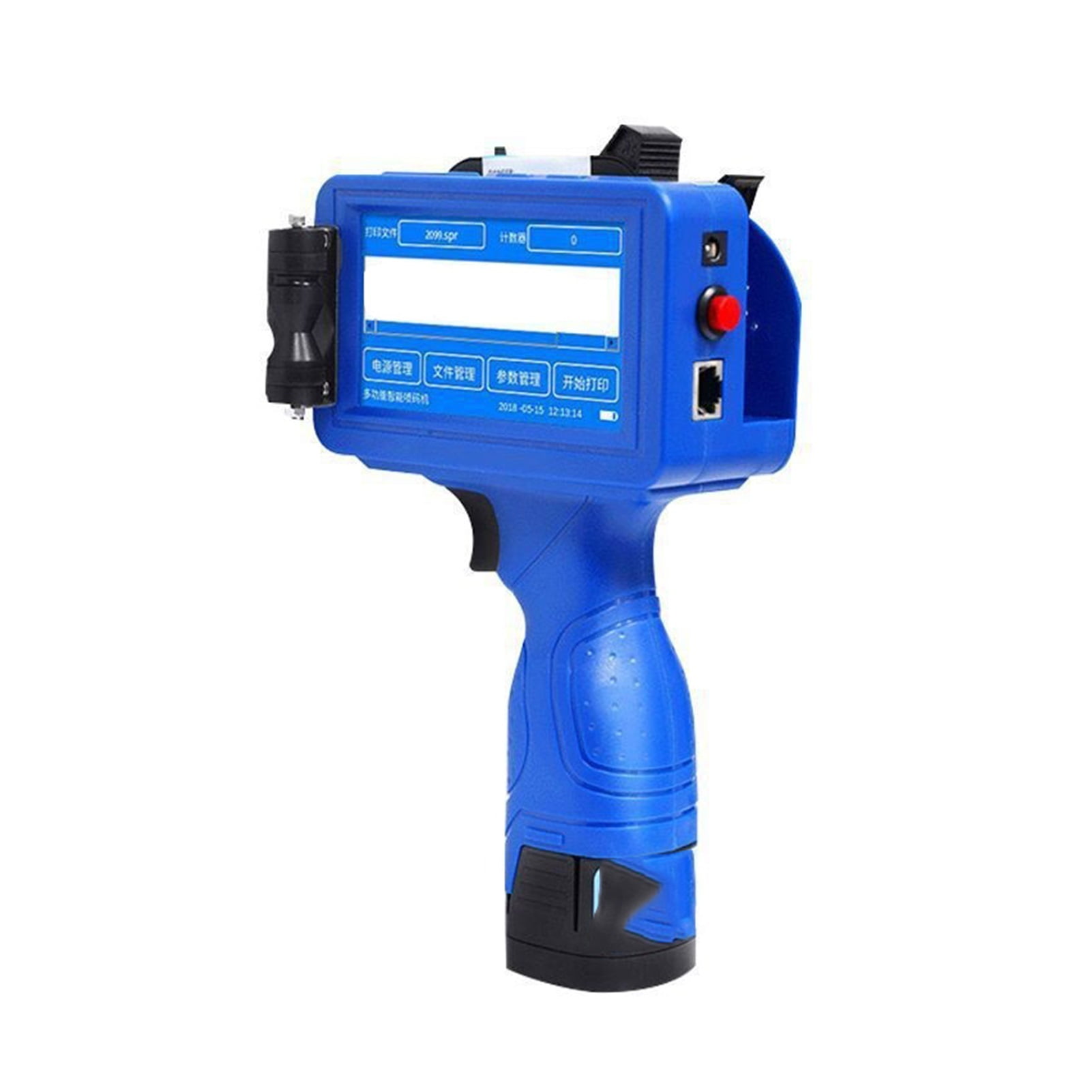 Portable handheld two-dimensional code traceability inkjet printer food ...