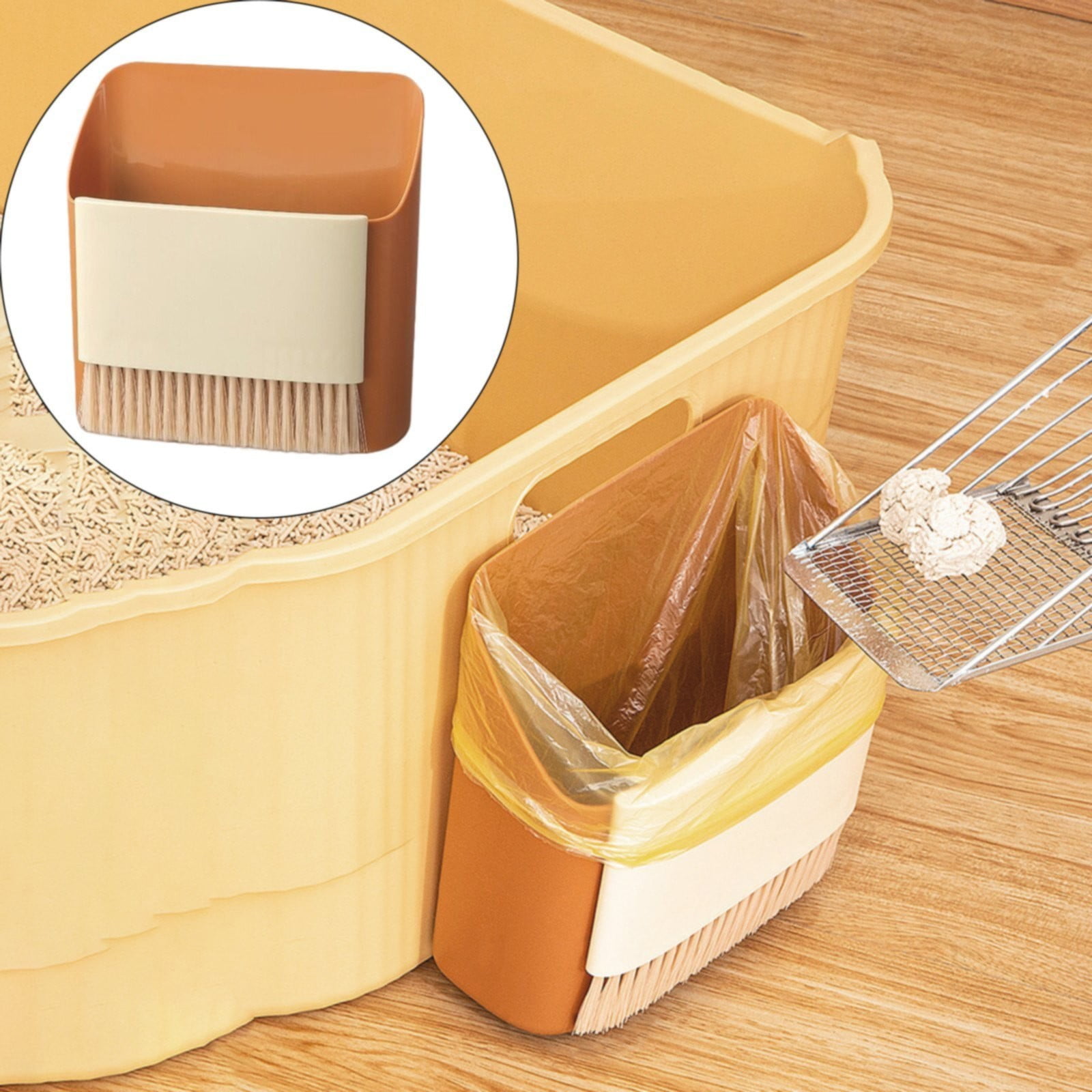 Portable mini dustpan and brush set|Orange|Small And Dustpan Set ...