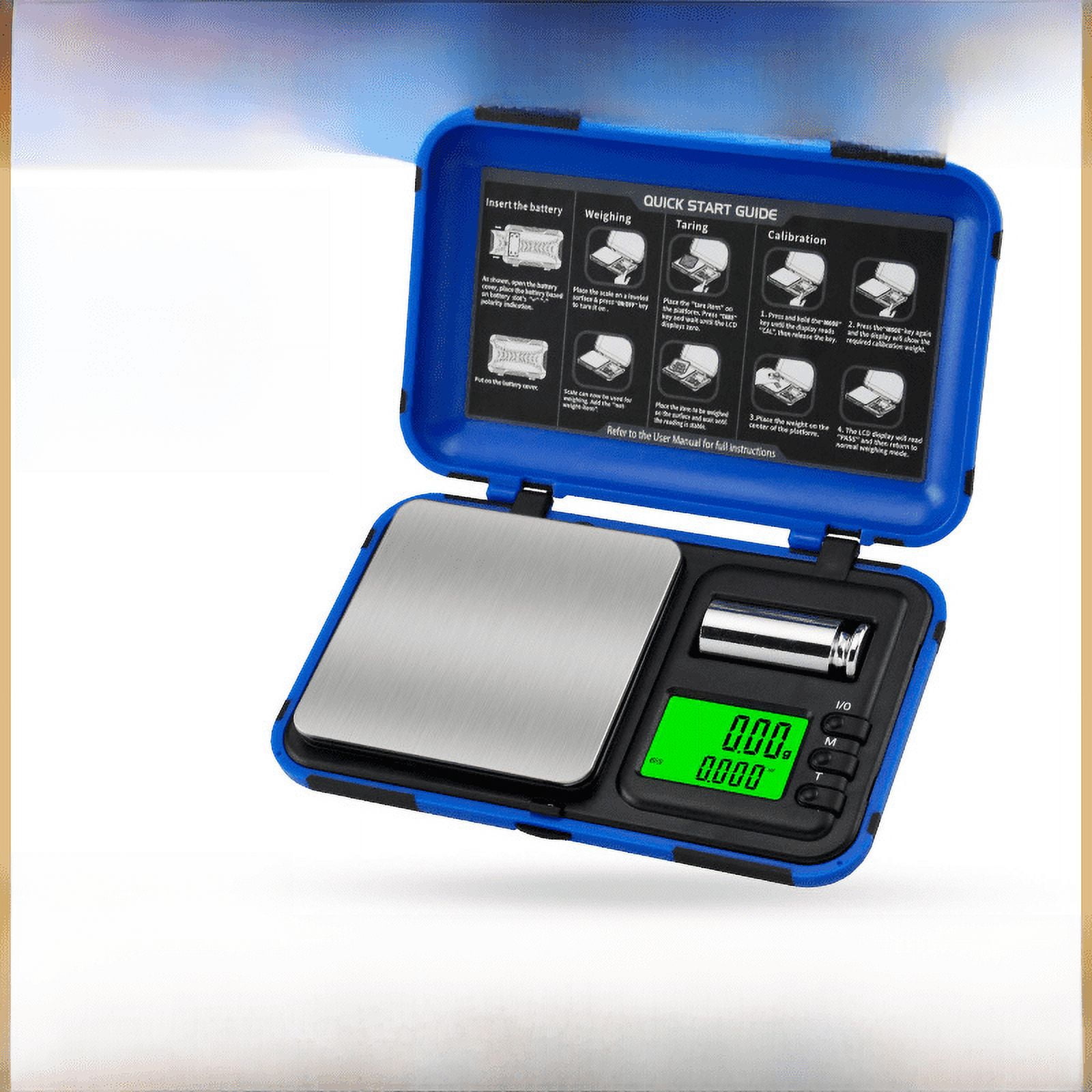 Portable mini gram weight electronic scale high precision tool box gram ...