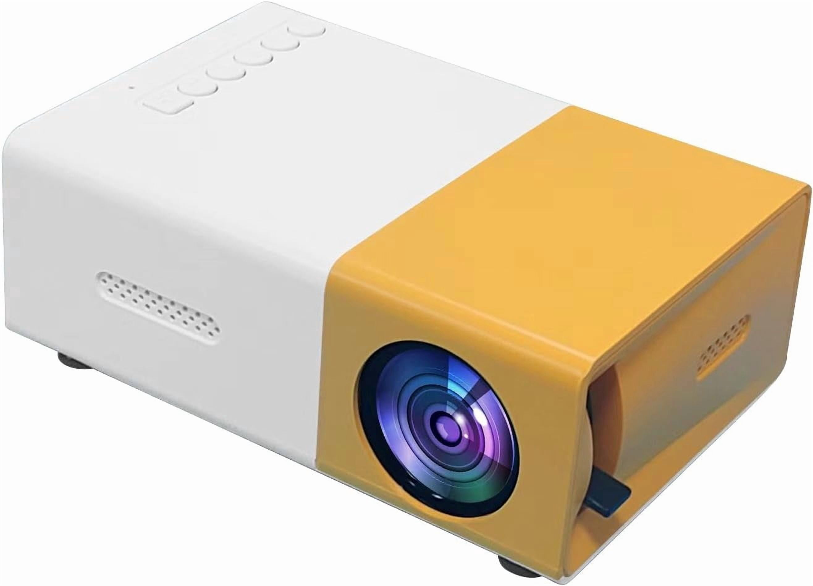 Portable mini projectors LED micro projector 1080P home party meeting ...