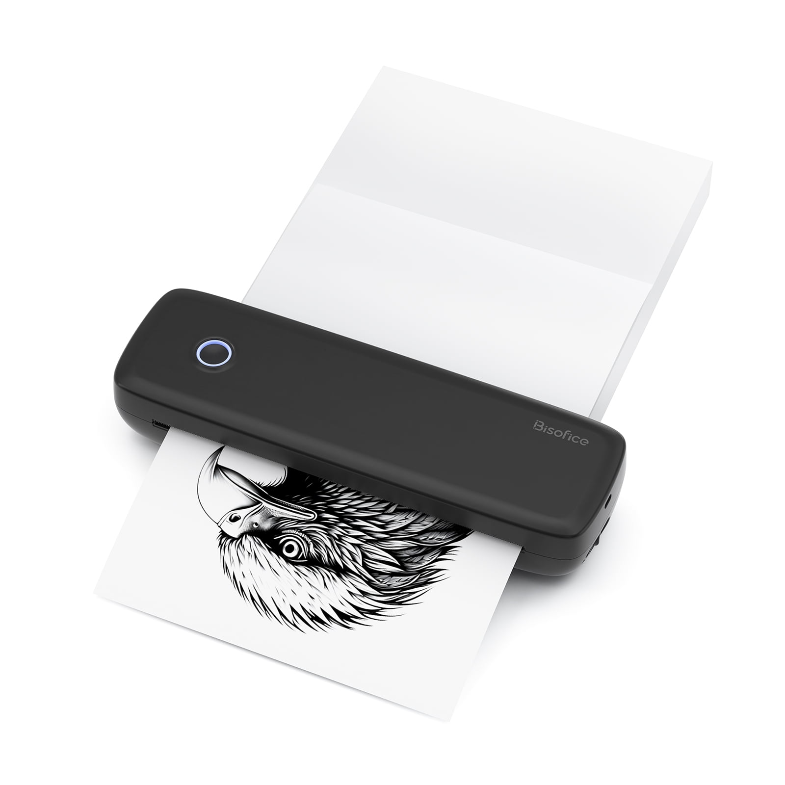 Portable printer,Windows/ Ink-less Compatible With Thermal Printer ...