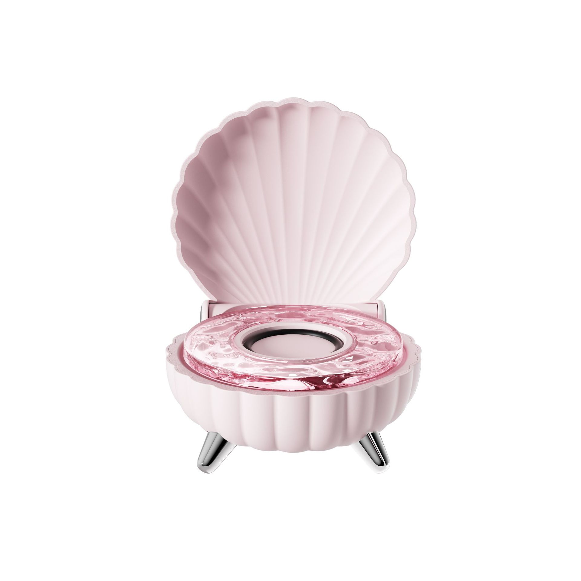 Portable speakers, shell bluetooth audio, 360 ° stereo sound, full ...