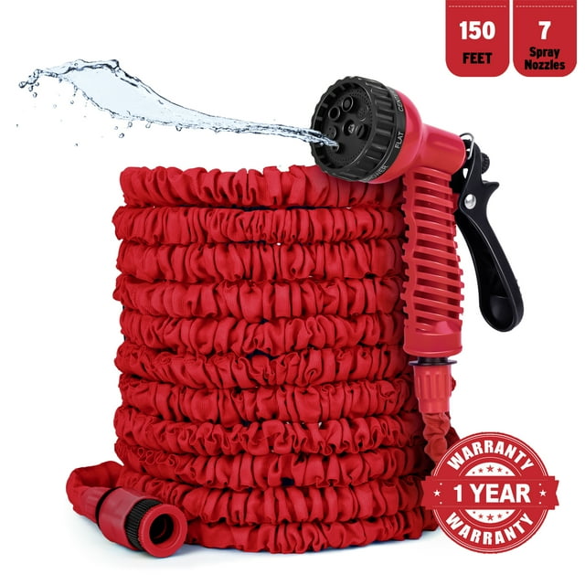 PortableOut Lightweight 150ft Expandable Flexible Garden Water Hose ...