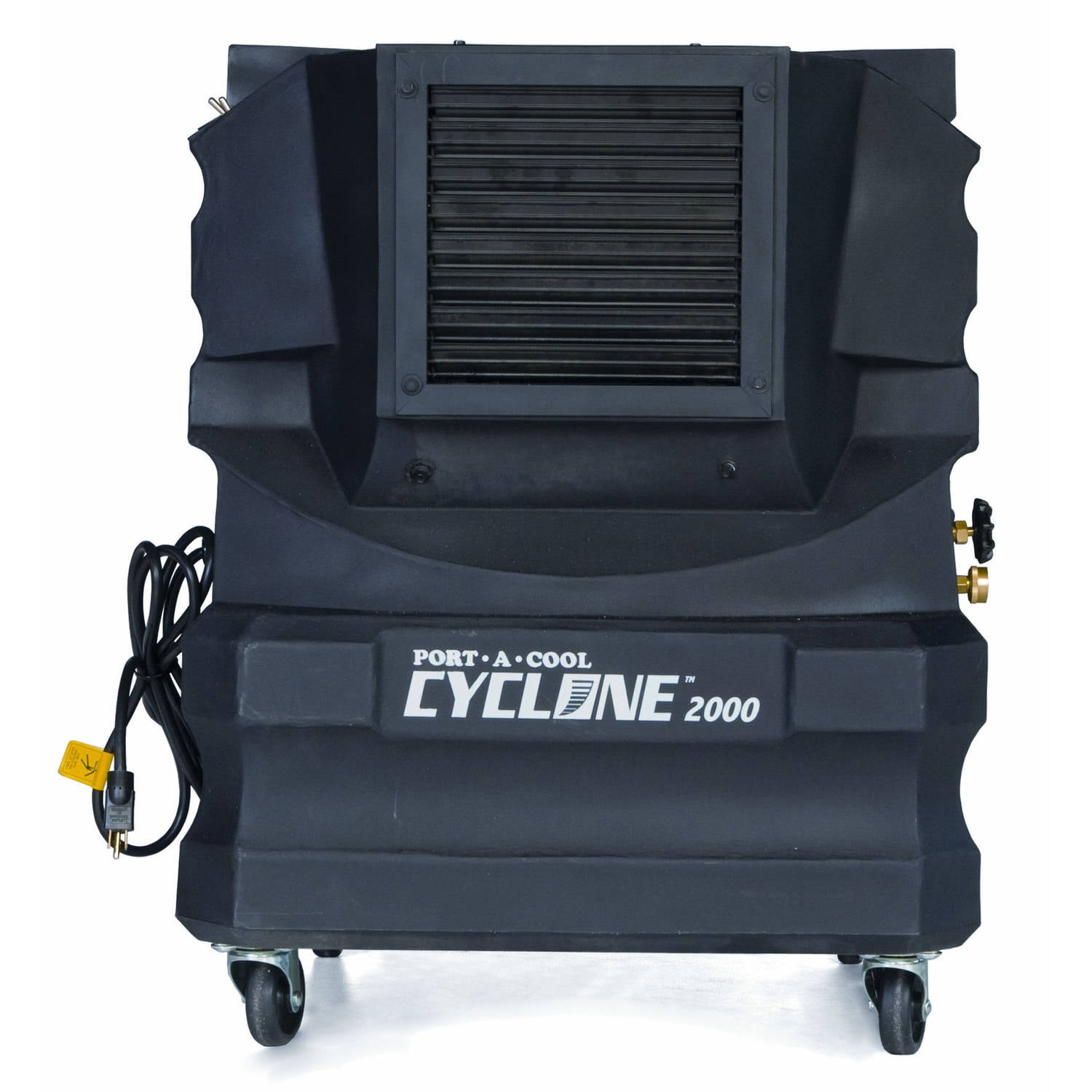 Portacool Cyclone 2000 cfm Evaporative Air Cooler for 500 sq ft, Black ...