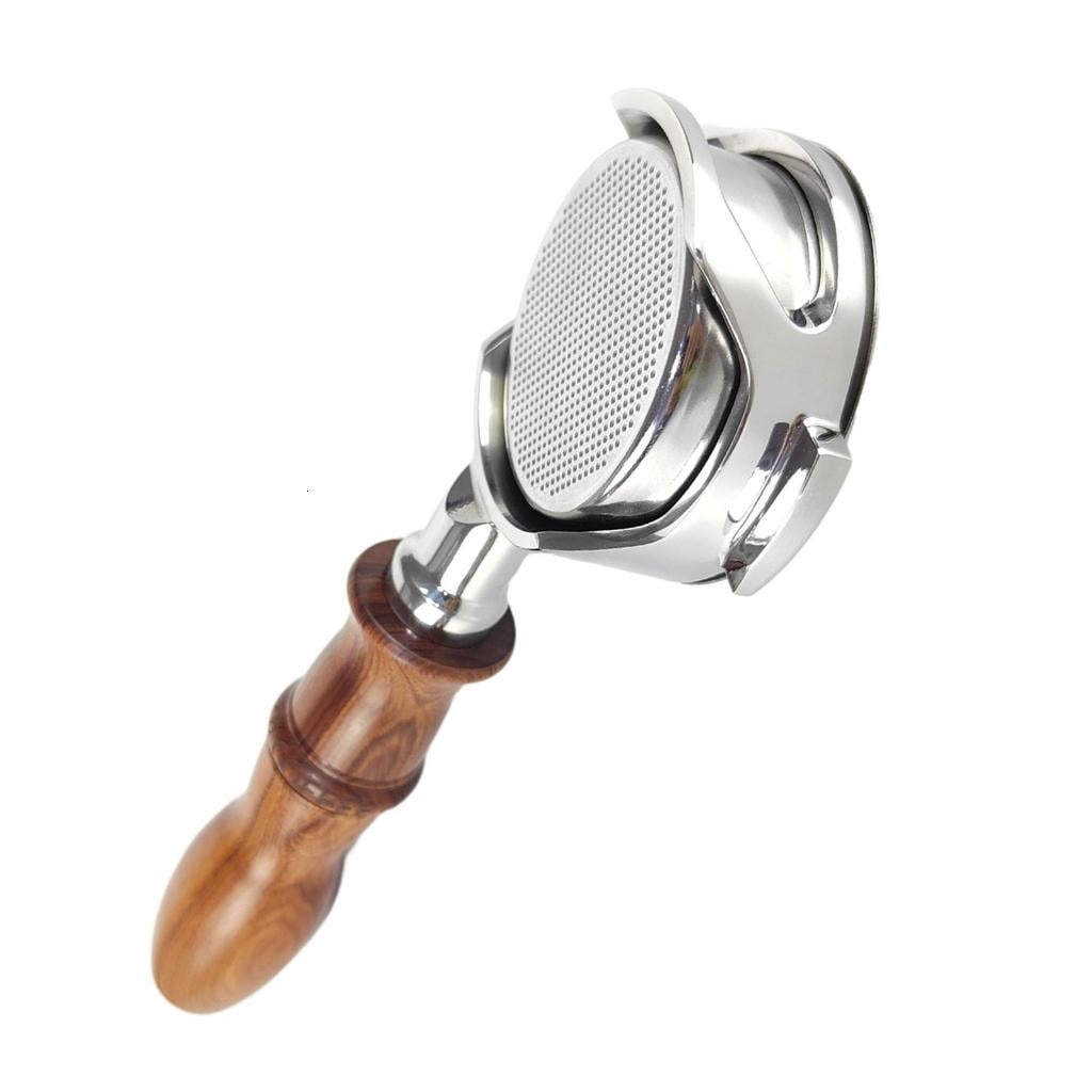 Portafilter Coffee Machine Wood Bottomless Handle 58MM Bottomless Portafilter - Walmart.com