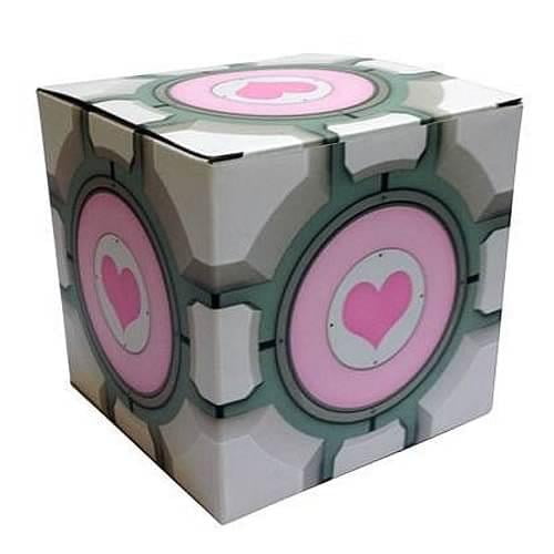 Portal 2 Companion Cube 6" Gift Box - Walmart.com
