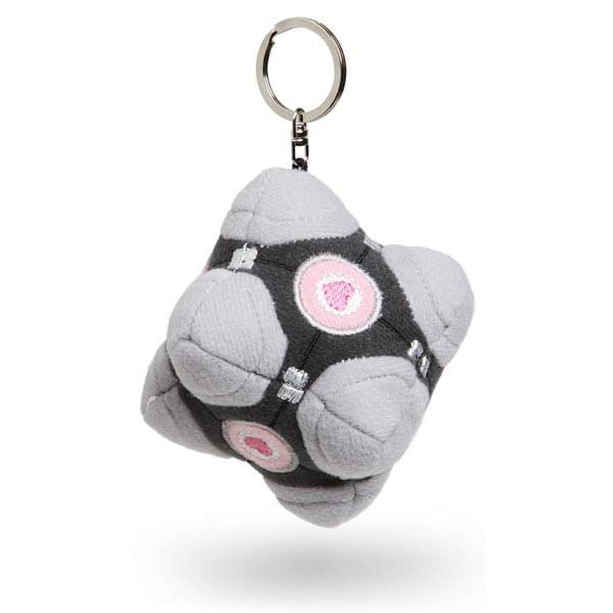 Portal 2 Cube Plush Keychain - Walmart.com