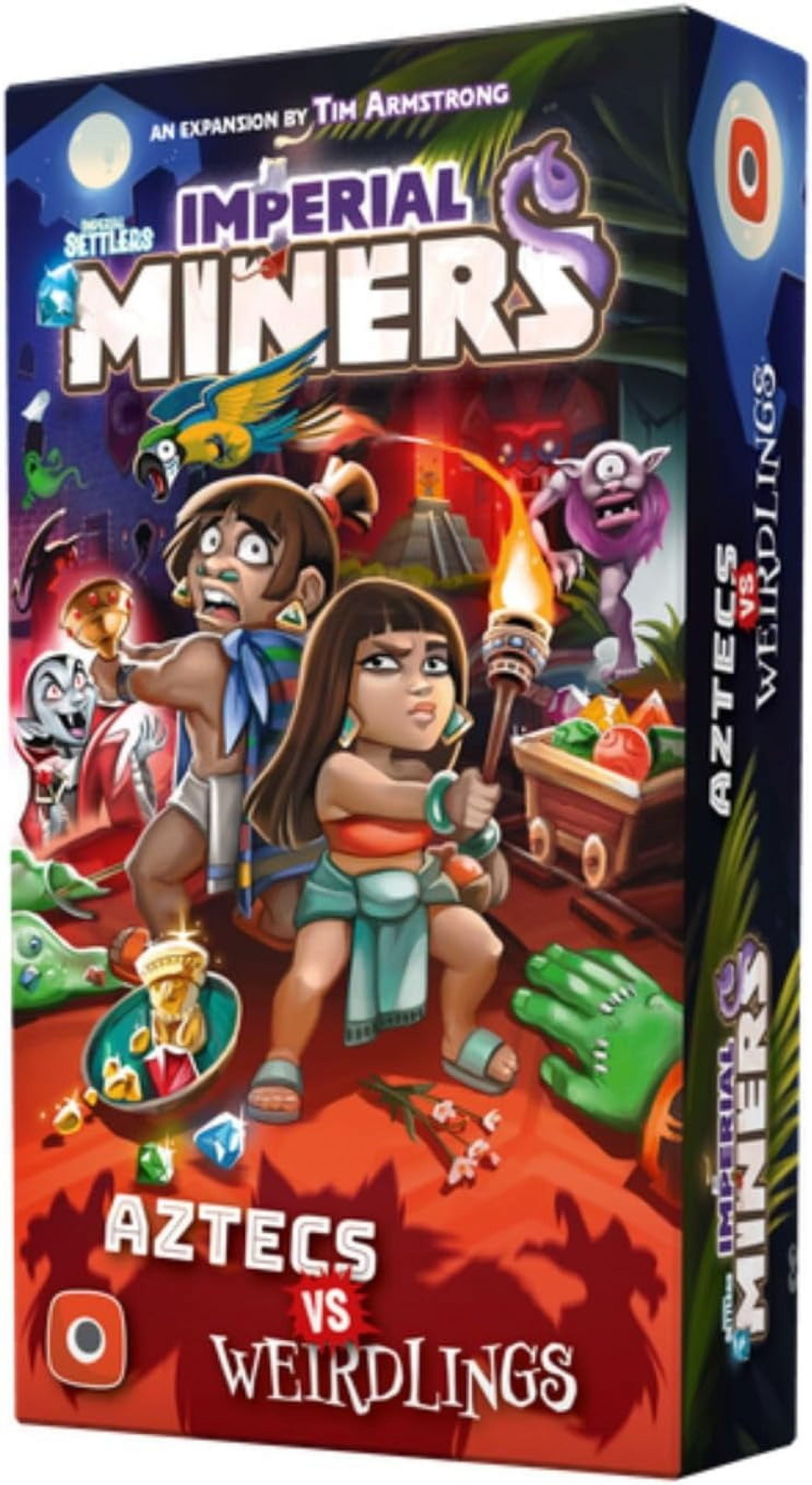 Portal Games Imperial Miners: Aztecs vs Weirdlings Card Game - Walmart.com