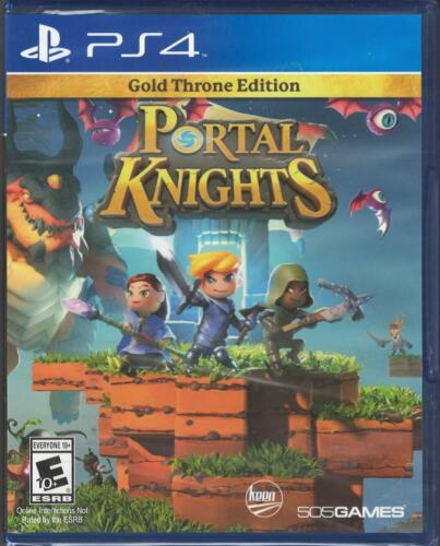 Portal Knights: Gold Throne Edition PS4 (Brand New Factory Sealed US ...