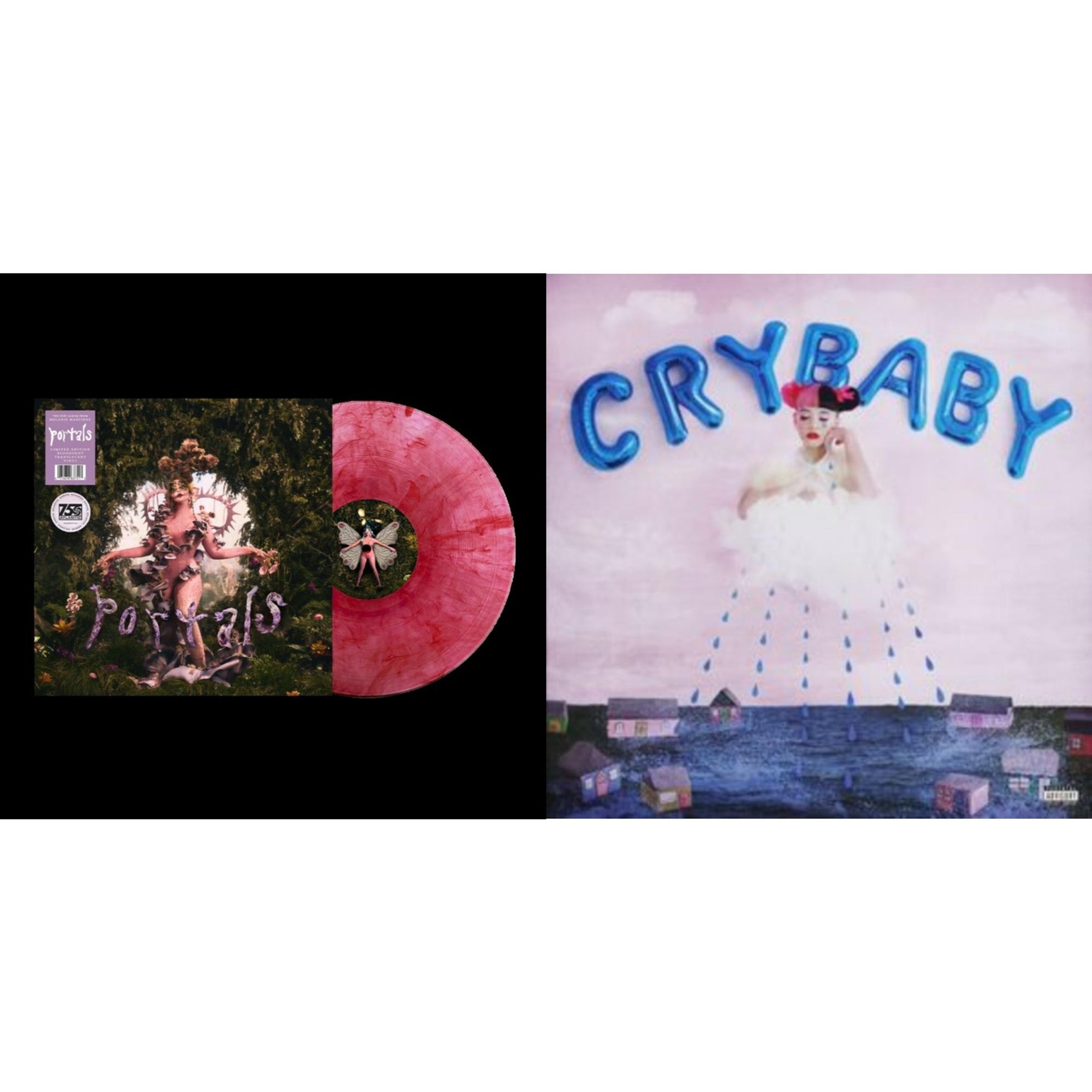 Portals (Bloodshot Translucent LP Vinyl) & Cry Baby (X) (Deluxe Edition ...