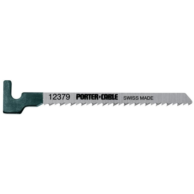 Porter-Cable 12379-5 Bayonet Jig Saw Blade, 3-1/2 in L x 1/4 in W, 10 ...