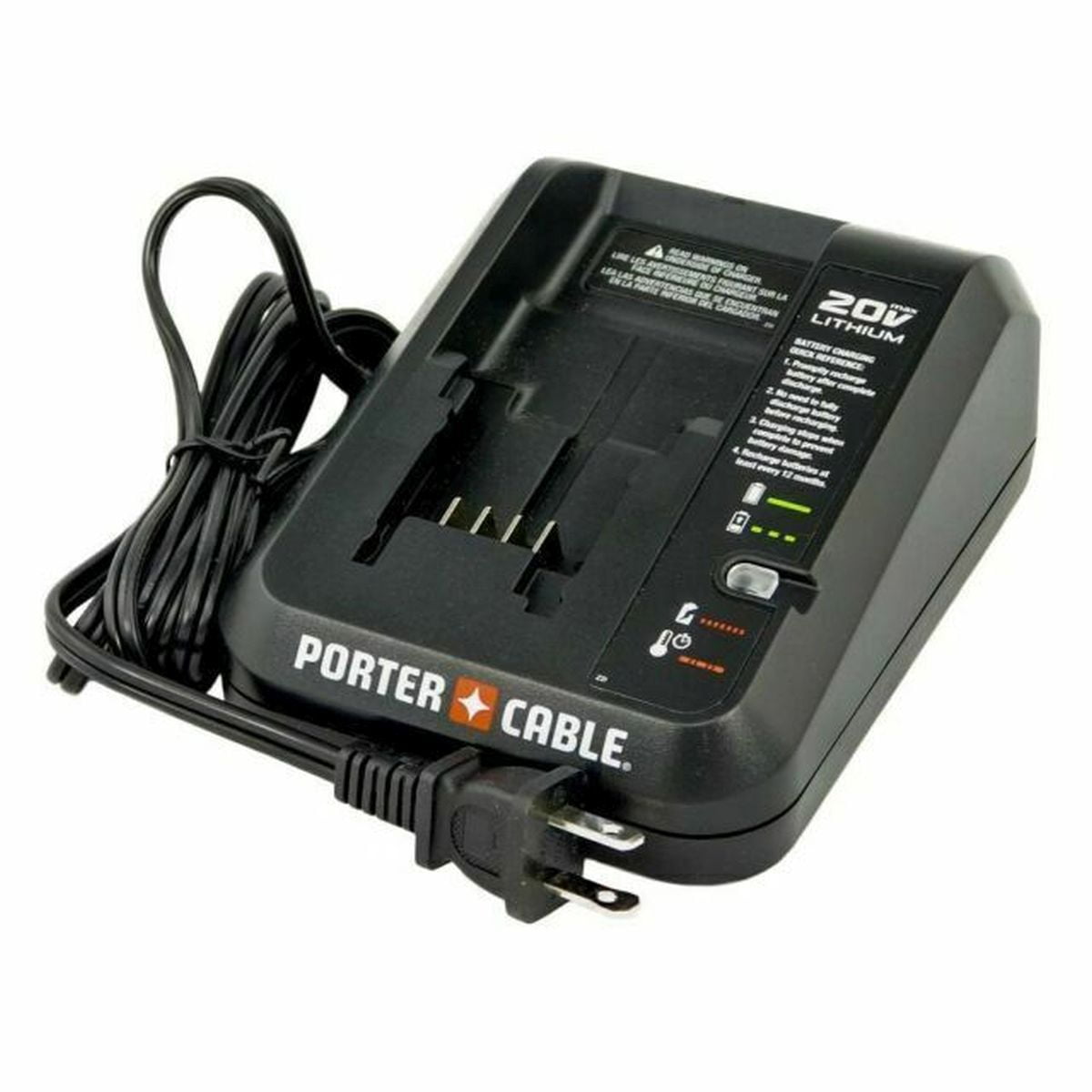 Porter-Cable 90599245-01 20V Power Tool Charger for Porter-Cable Tools ...