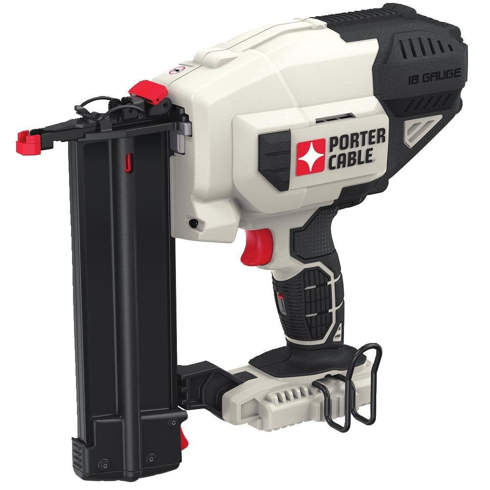 Porter-Cable 20V Cordless Nail Gun, Battery Powered 18 Gauge Brad ...