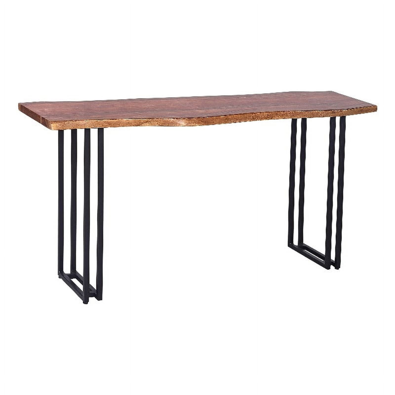 Porter Designs Manzanita Solid Acacia Wood Console Table - Brown ...