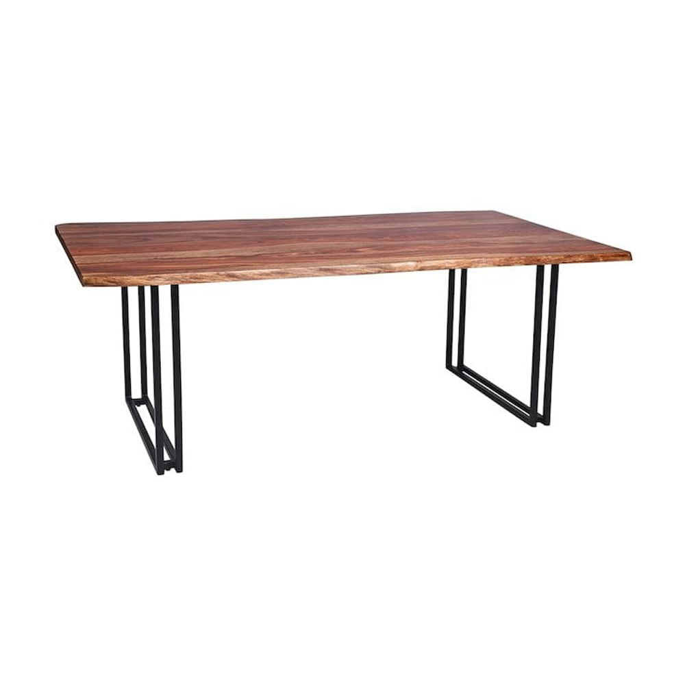 Porter Designs Manzanita Solid Sheesham Wood Dining Table - Brown ...